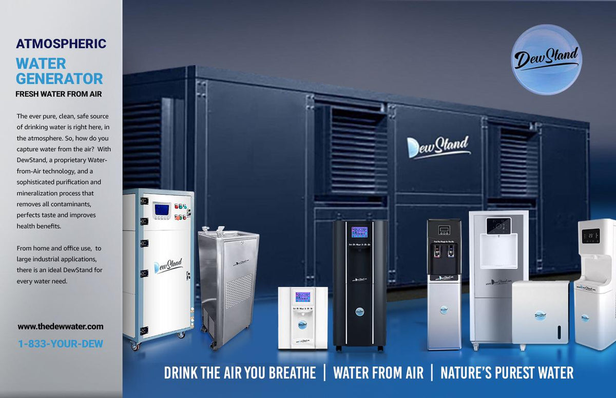 A Guide To Atmospheric Water Generators (AWGs) For Potable Use – Dewstand